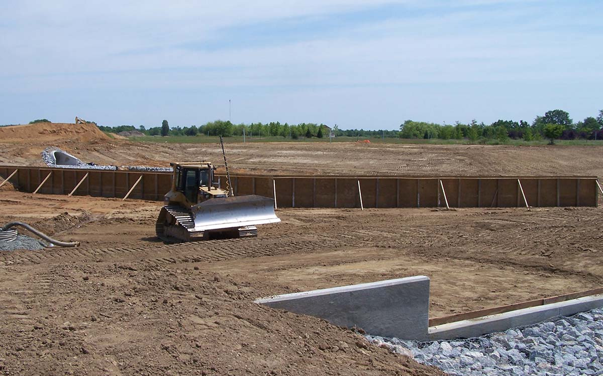 A-Del Construction : Construction Site Development with Project Gallery